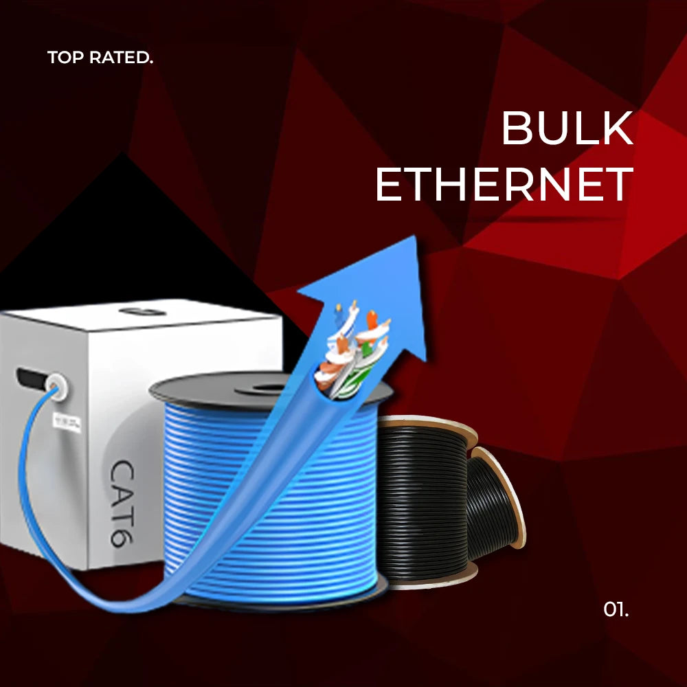 Buy Bulk Ethernet Cables From TS Cables – TURNSTONE CABLES