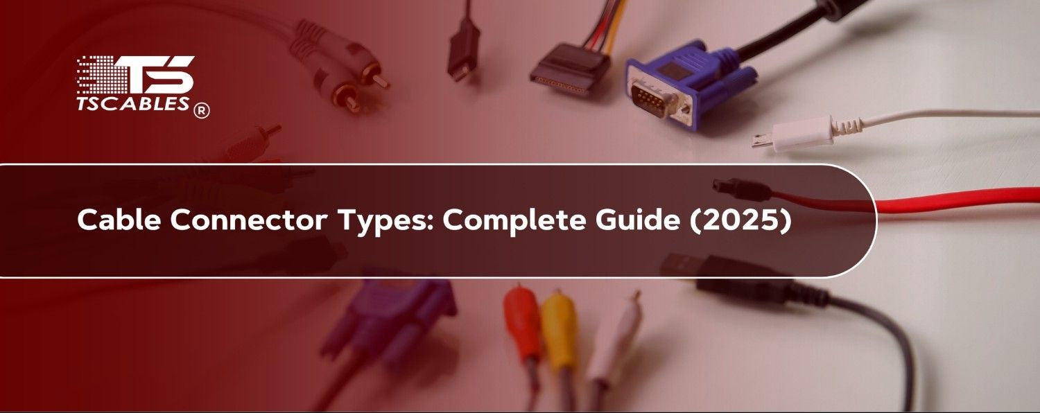 Cable Connector Types: Complete Guide (2025) – TURNSTONE CABLES
